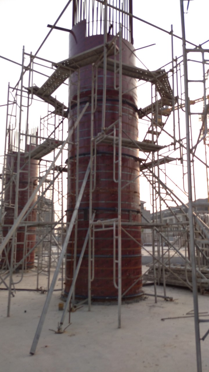 Coppha gỗ phủ film định hình cột tròn - Công ty TNHH Thương mại Quốc tế ...